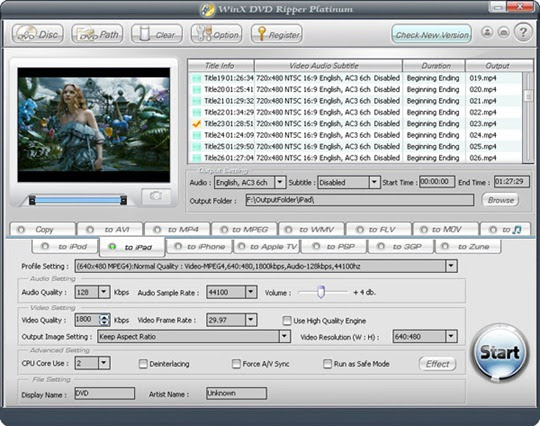 WinX DVD Ripper Platinum: Review and Giveaway